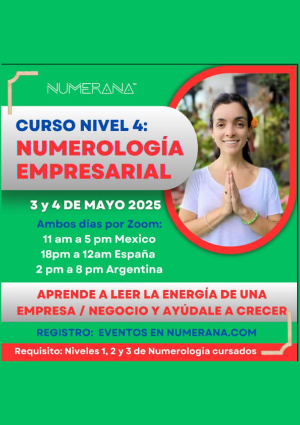 Numerana Events - Learn Numerology