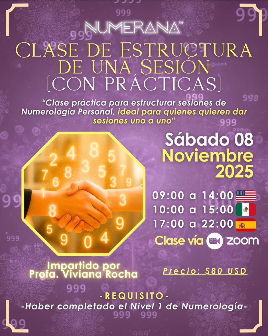 Eventos Numerana | Aprende Numerología