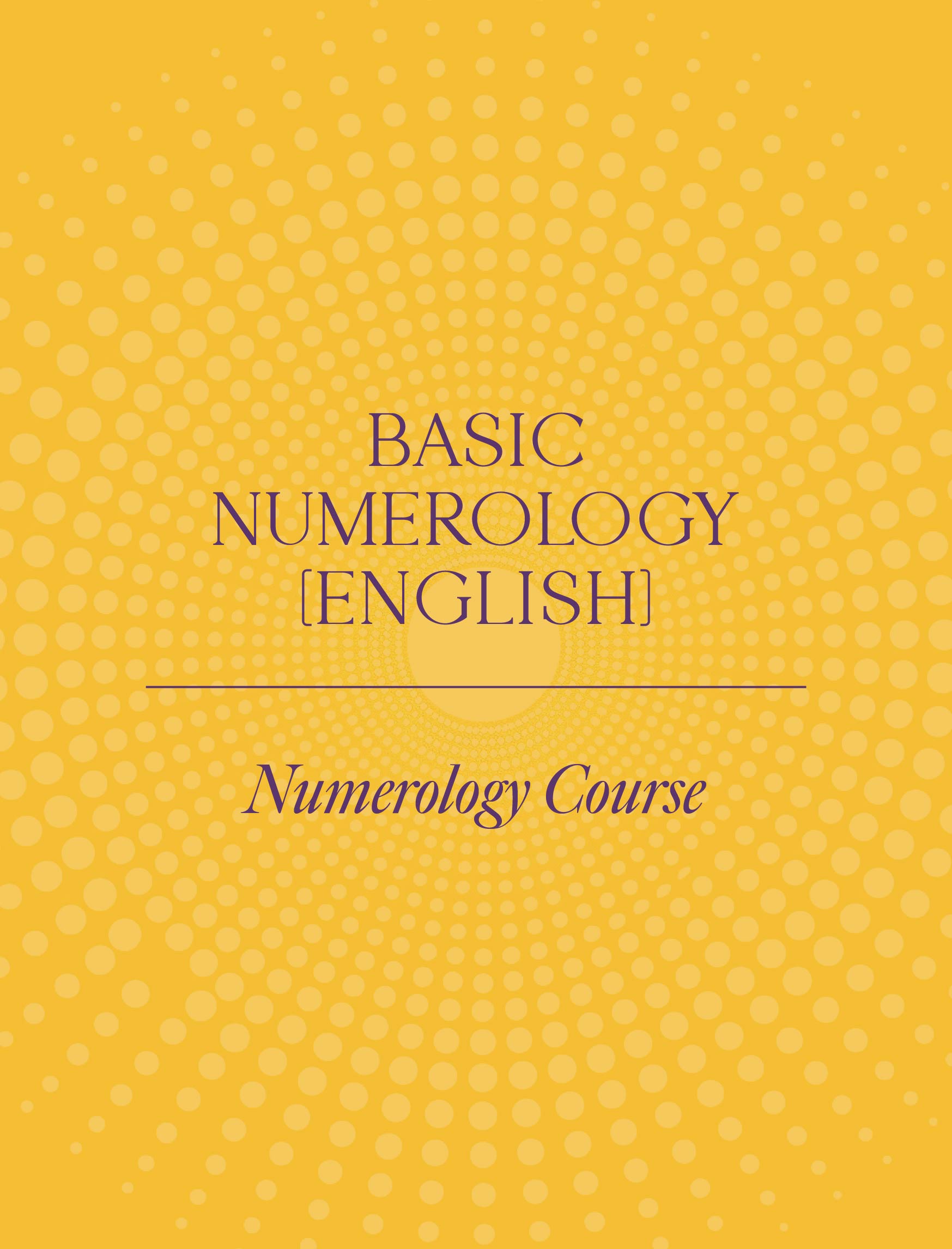 Numerana | Basic Numerology Course (English)